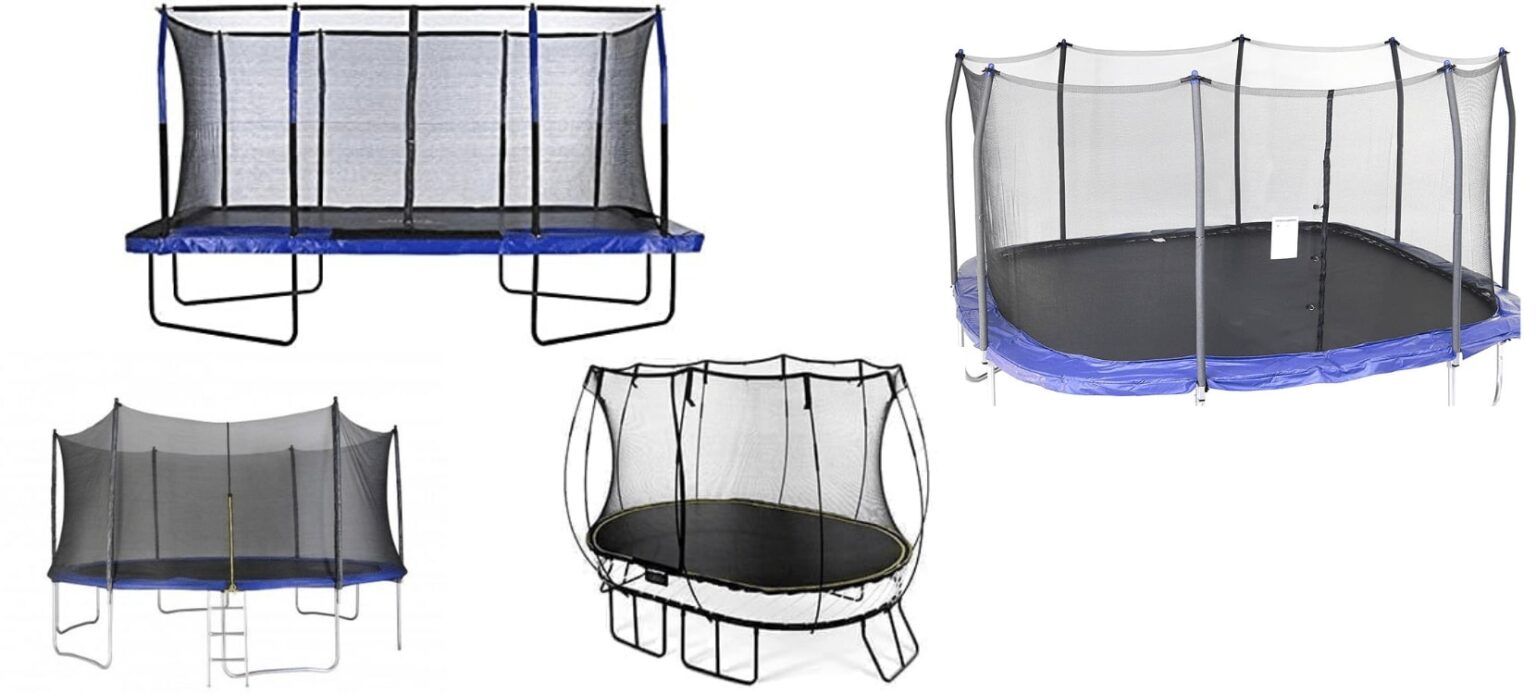 Oval vs Round vs Square vs Rectangle Trampoline Guide [2022]